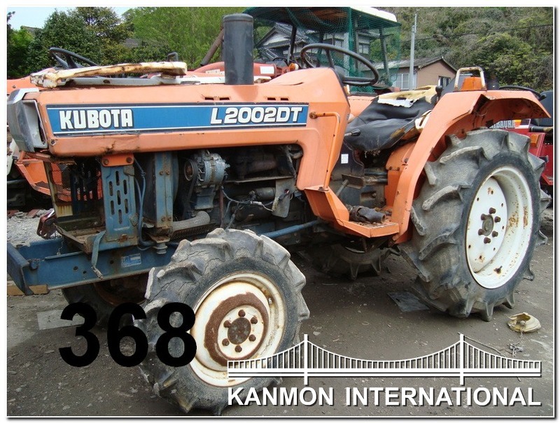 UsedJapaneseTractors.jp : 368 KUBOTA L2002DT 4WD