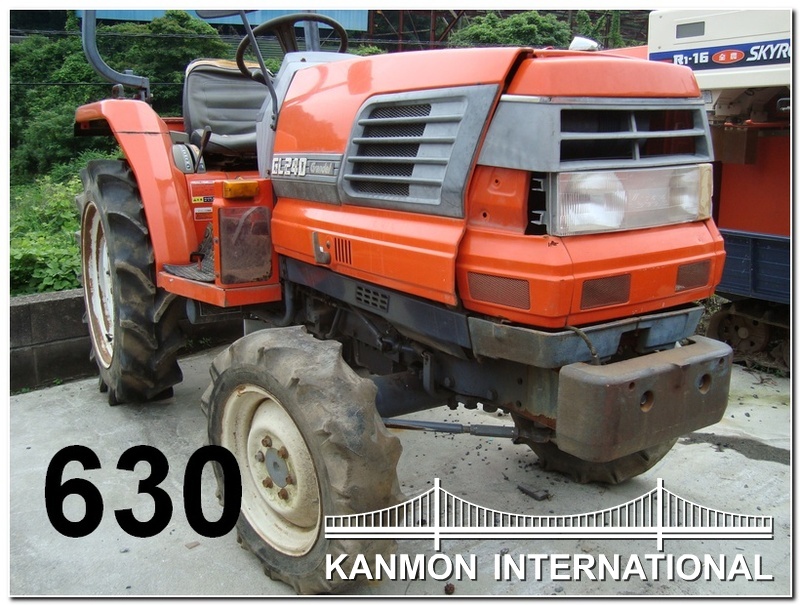 UsedJapaneseTractors.jp : KUBOTA GL240 4WD