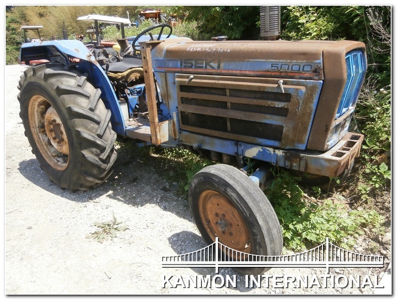 UsedJapaneseTractors.jp : ISEKI T5000 Tractores agrícolas japonés