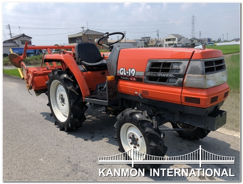 UsedJapaneseTractors.jp : KUBOTA GL19 4WD