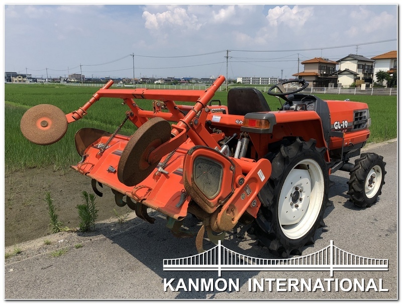 UsedJapaneseTractors.jp : KUBOTA GL19 4WD