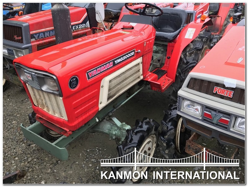 UsedJapaneseTractors.jp : YANMAR YMG2000D 4WD